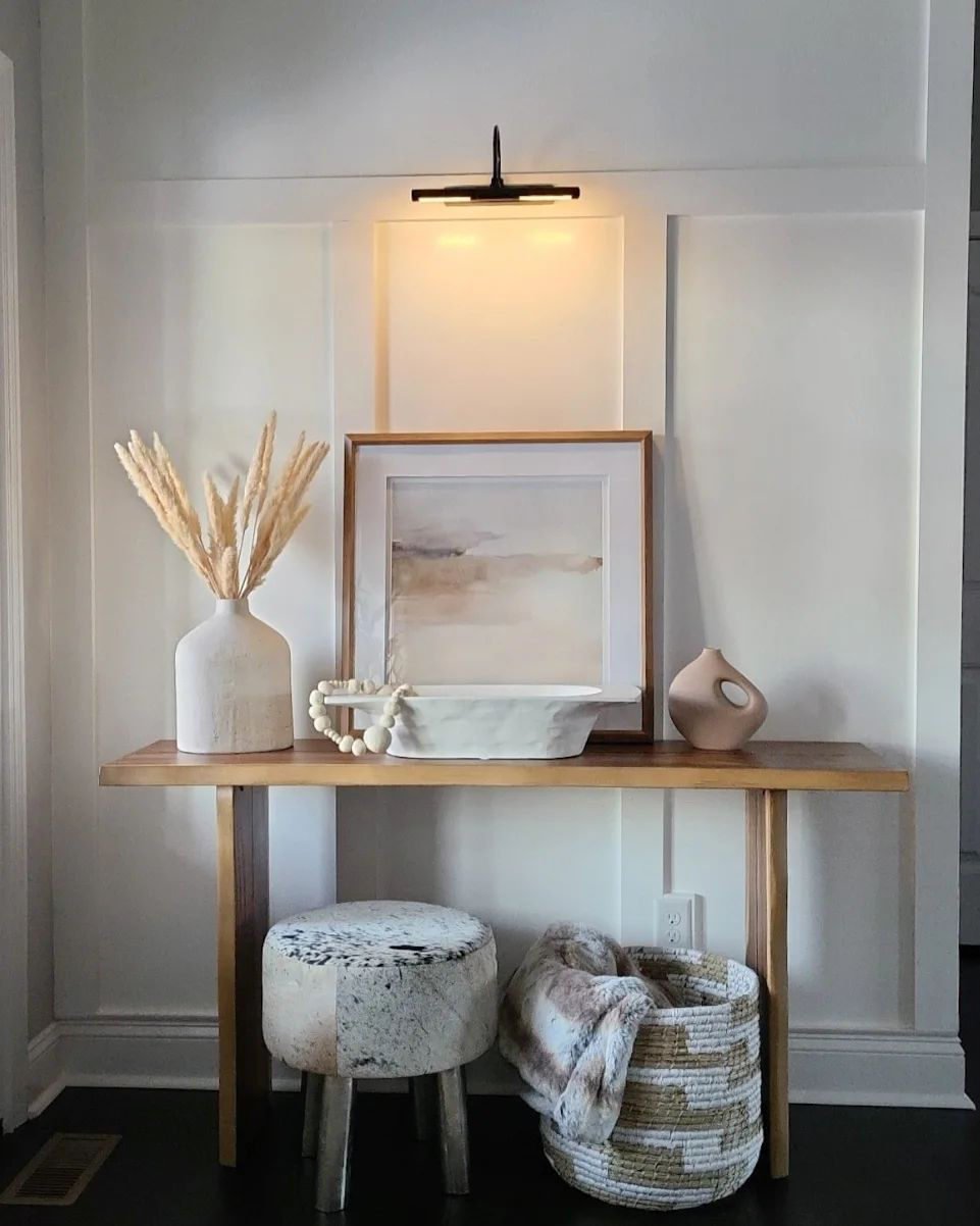 World market live edge console table store