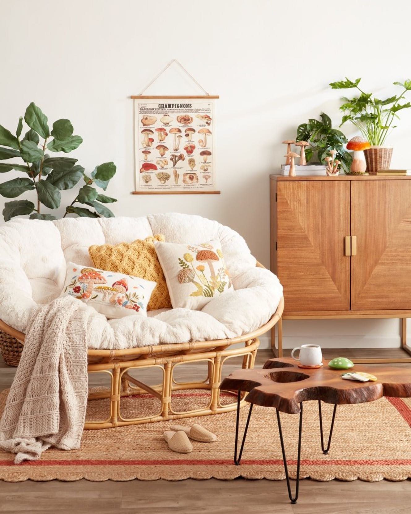 World market wood slice coffee table store