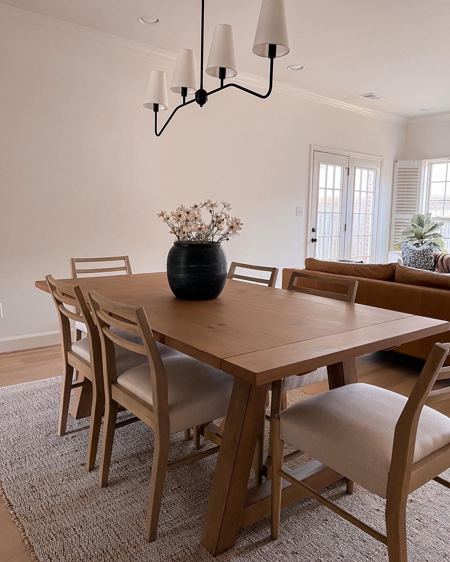 Leona Wood Farmhouse Extension Dining Table World Market