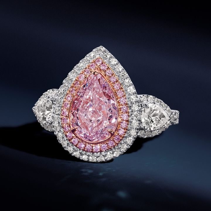 Levian pink diamond ring store