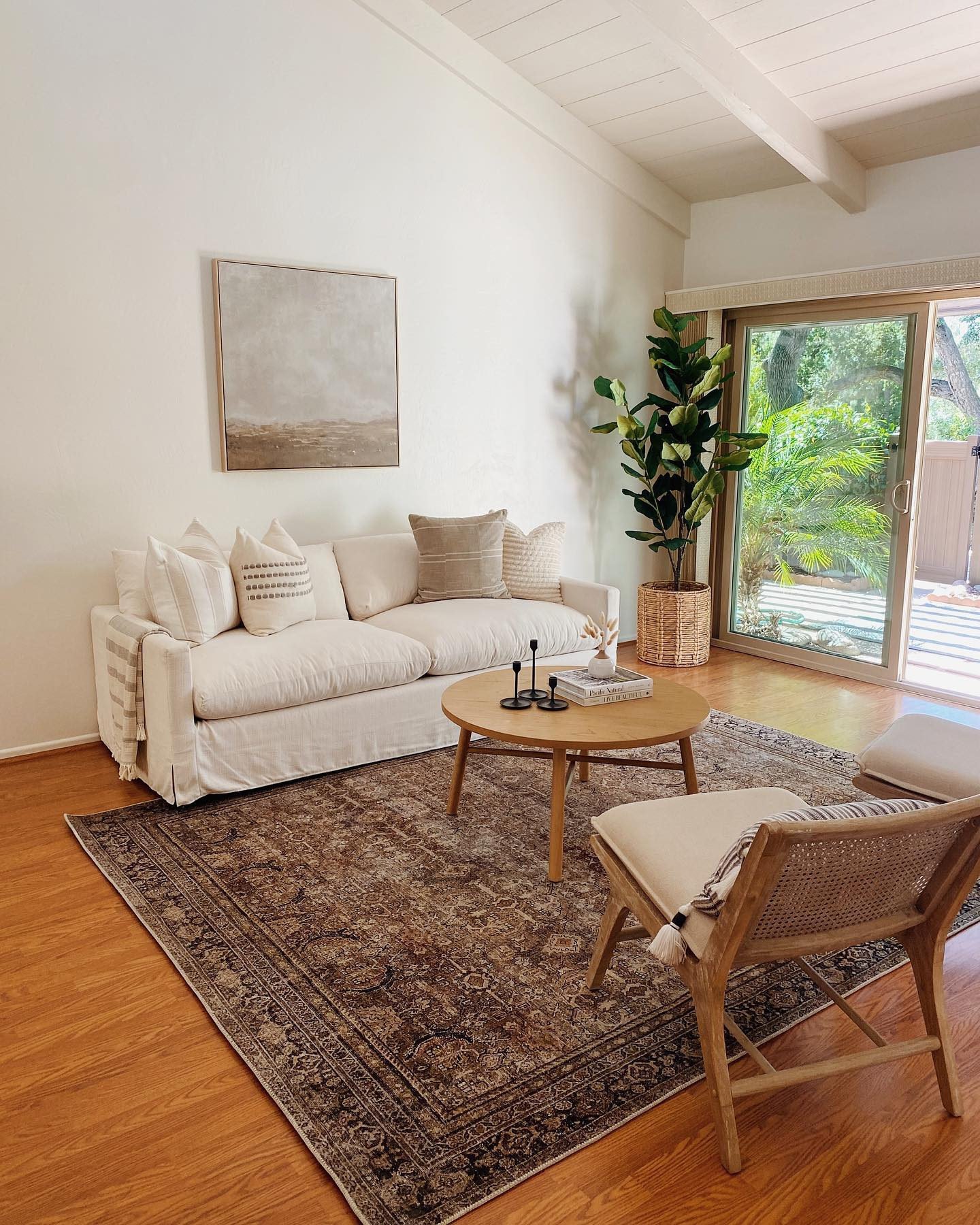 Ivory feather filled brynn sofa store