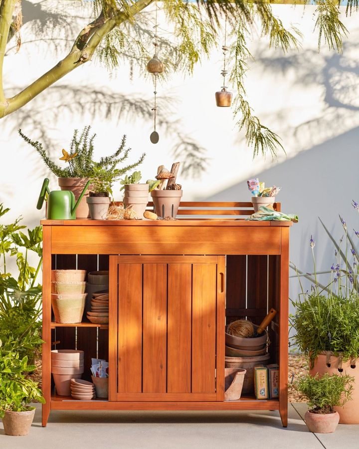 Potting bench world market store