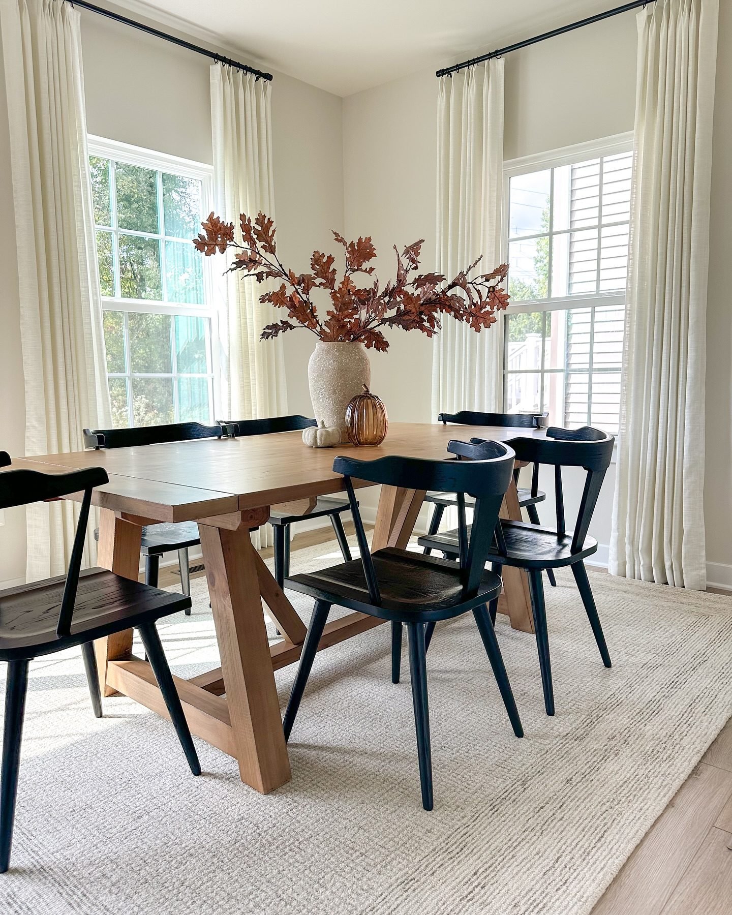 Leona Wood Farmhouse Extension Dining Table World Market