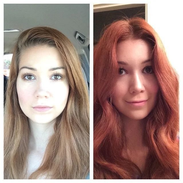 Light Spicy Copper Red Hair Dye Kit | Vesuvius Red 7NCR I Madison Reed